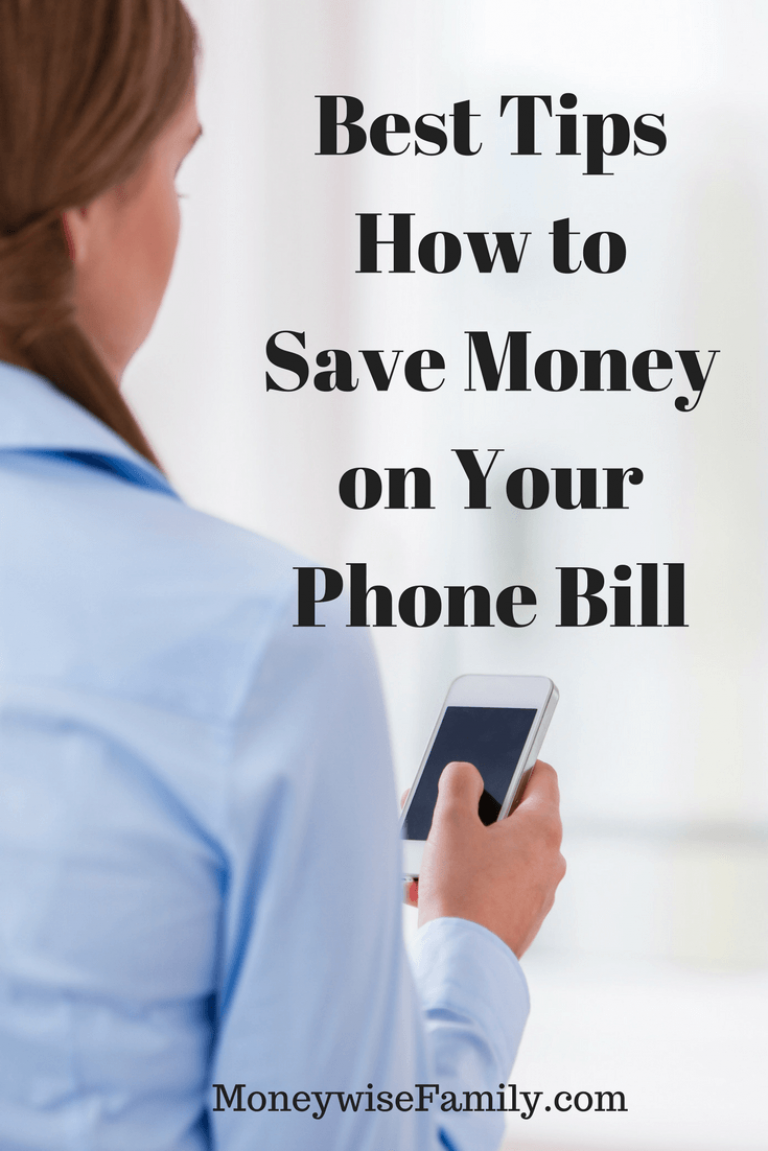 How to Save Money on Cell Phone Bill